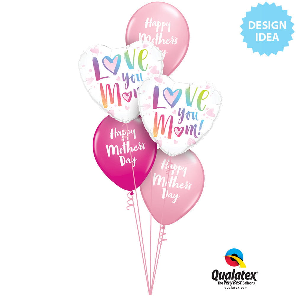 Love You Mom! 18″ Balloon – instaballoons Wholesale