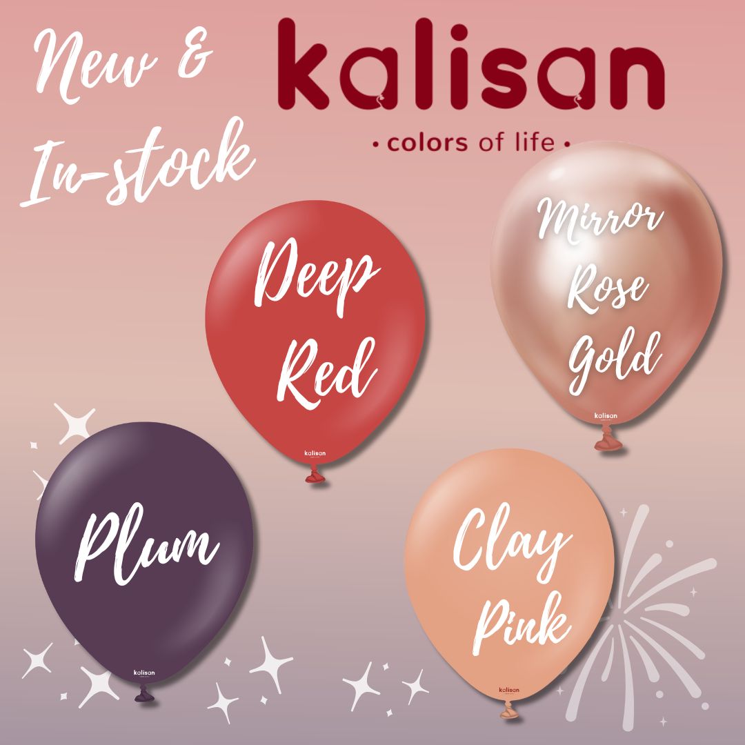 New from Kalisan Latex Balloons – instaballoons Wholesale