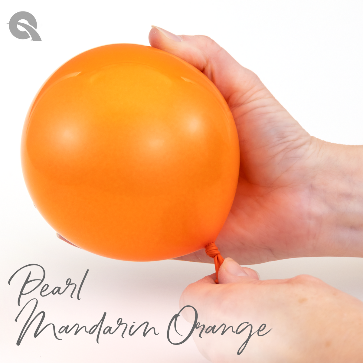 Pearl Mandarin Orange Latex Balloons by Qualatex – instaballoons Wholesale