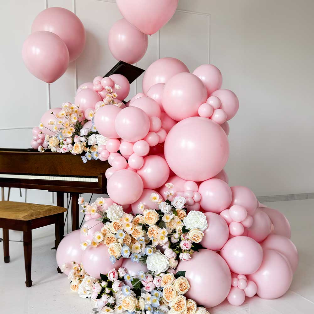 Romey Pink 11″ Latex Balloons (10 count) – instaballoons Wholesale