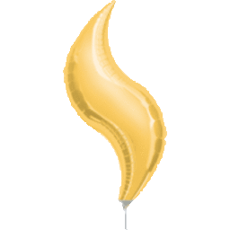 Gold Curve 28″ Balloons (3 count) – instaballoons Wholesale