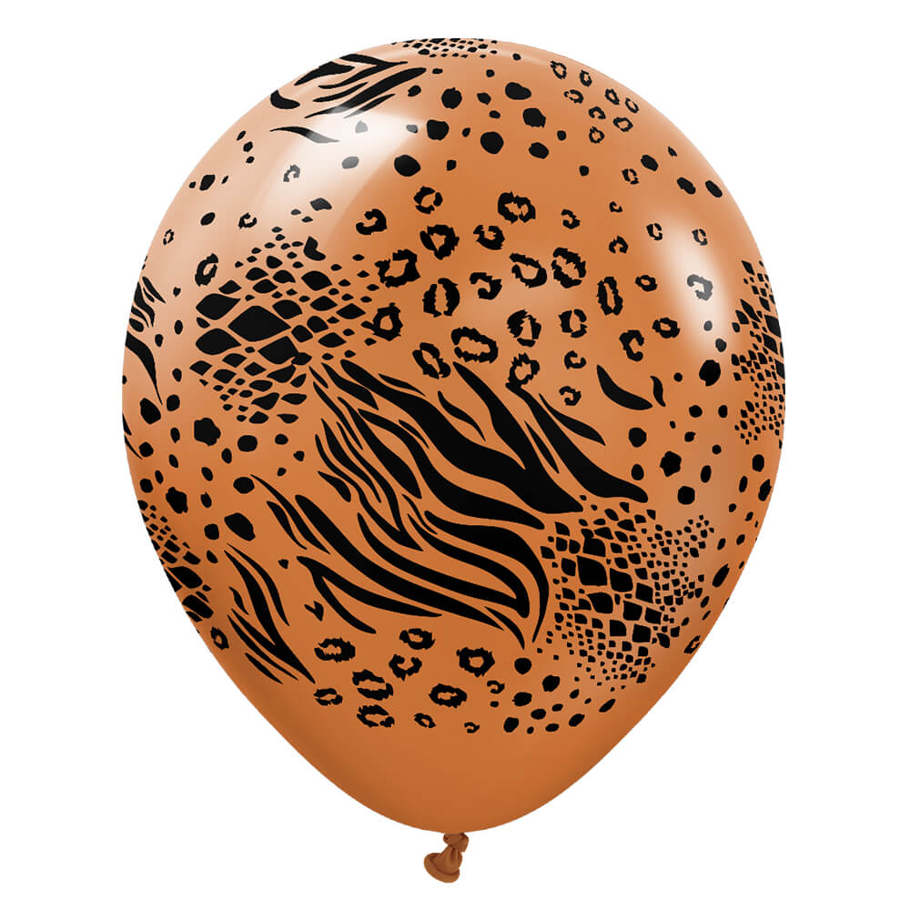 Kalisan Safari Mutant - Caramel Brown W/ Black Ink 12″ Latex Balloons ...