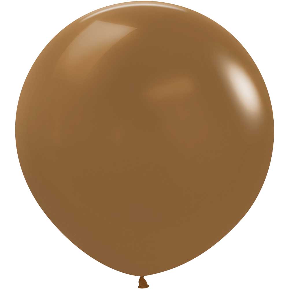 Sempertex Deluxe Mocha 24" Latex Balloons - 3pk – instaballoons Wholesale