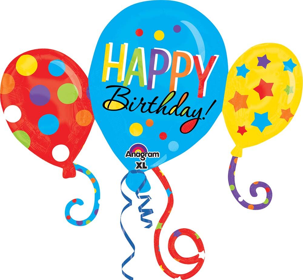 Balloon Bash Cluster 34″ Balloon – instaballoons Wholesale