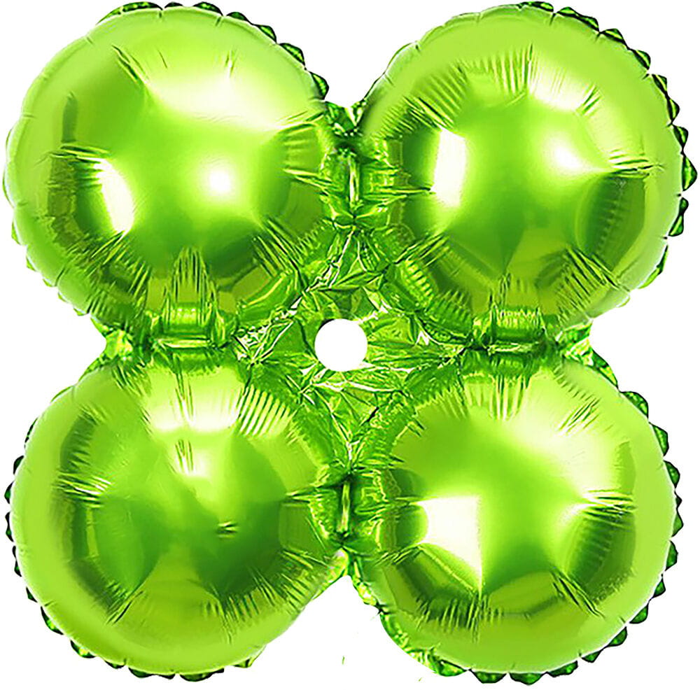 Quad Lime Green 18" Balloon – instaballoons Wholesale