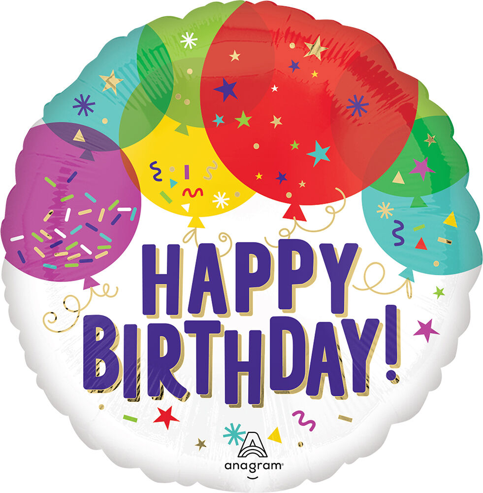 17" Birthday Balloons – instaballoons Wholesale