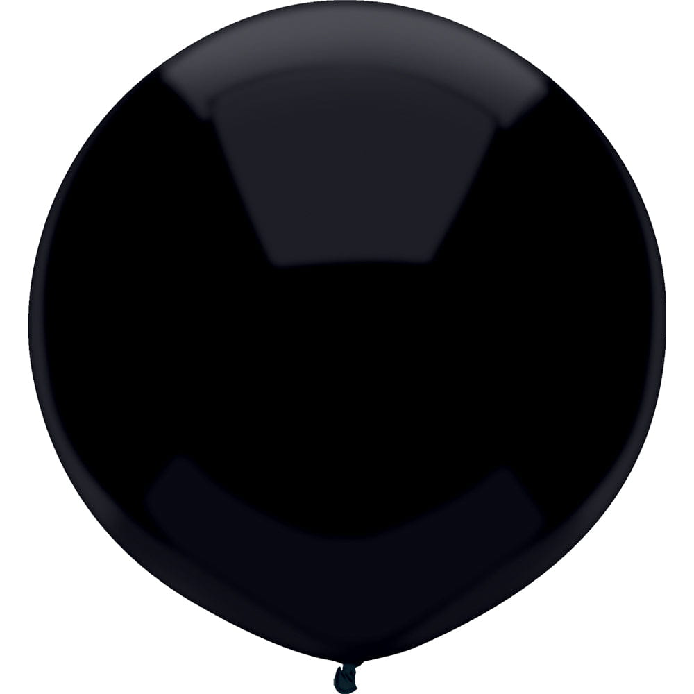 Funsational Black 17" - 50 Pack Latex Balloons – instaballoons Wholesale