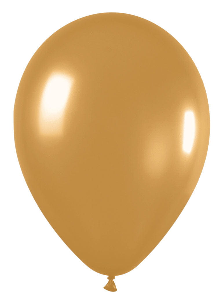 Metallic Gold 11" Latex Balloons (25 count) – instaballoons Wholesale