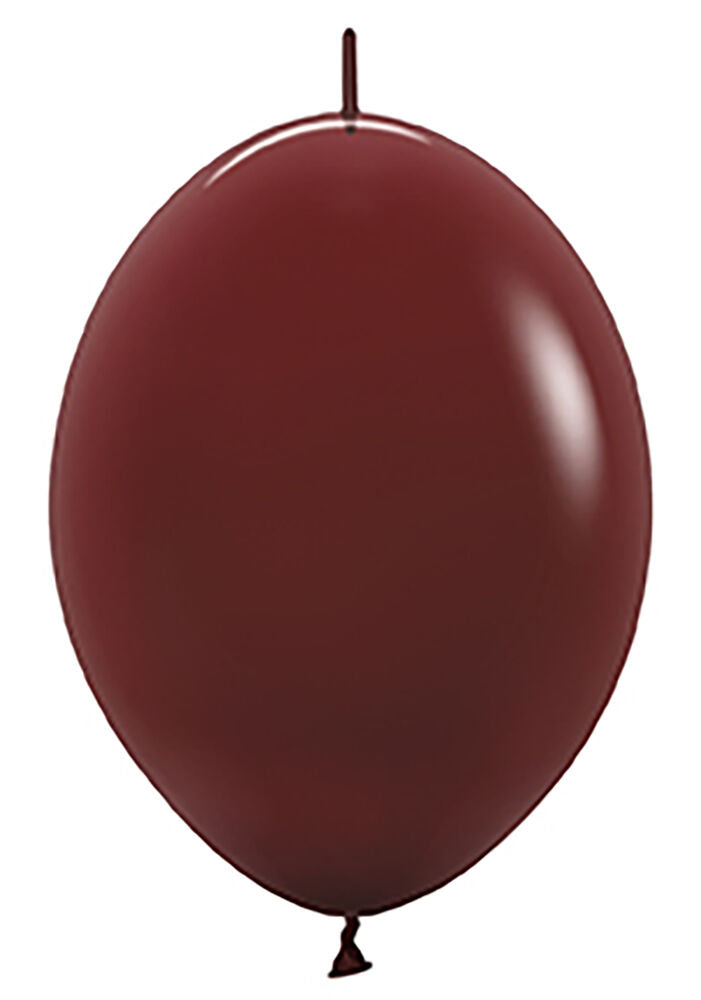Sempertex Link-o-loon Deluxe Merlot 12″ Latex Balloons (50 count ...