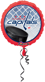 NHL Washington Capitals Hockey Team 18″ Balloon – instaballoons Wholesale