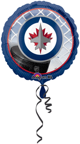 NHL Winnipeg Jets Hockey Team 18″ Balloon – instaballoons Wholesale