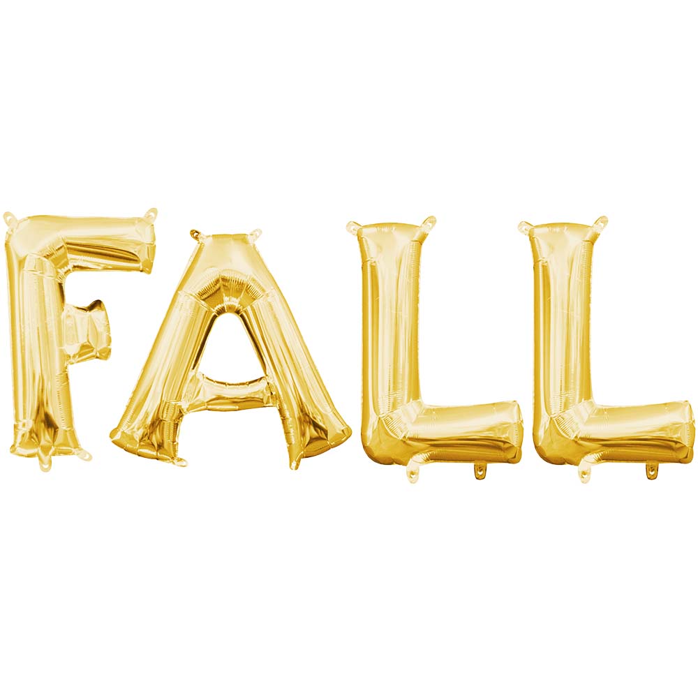 Fall - Anagram Letters Kit (air-fill Only) Silver 16″ Balloons ...