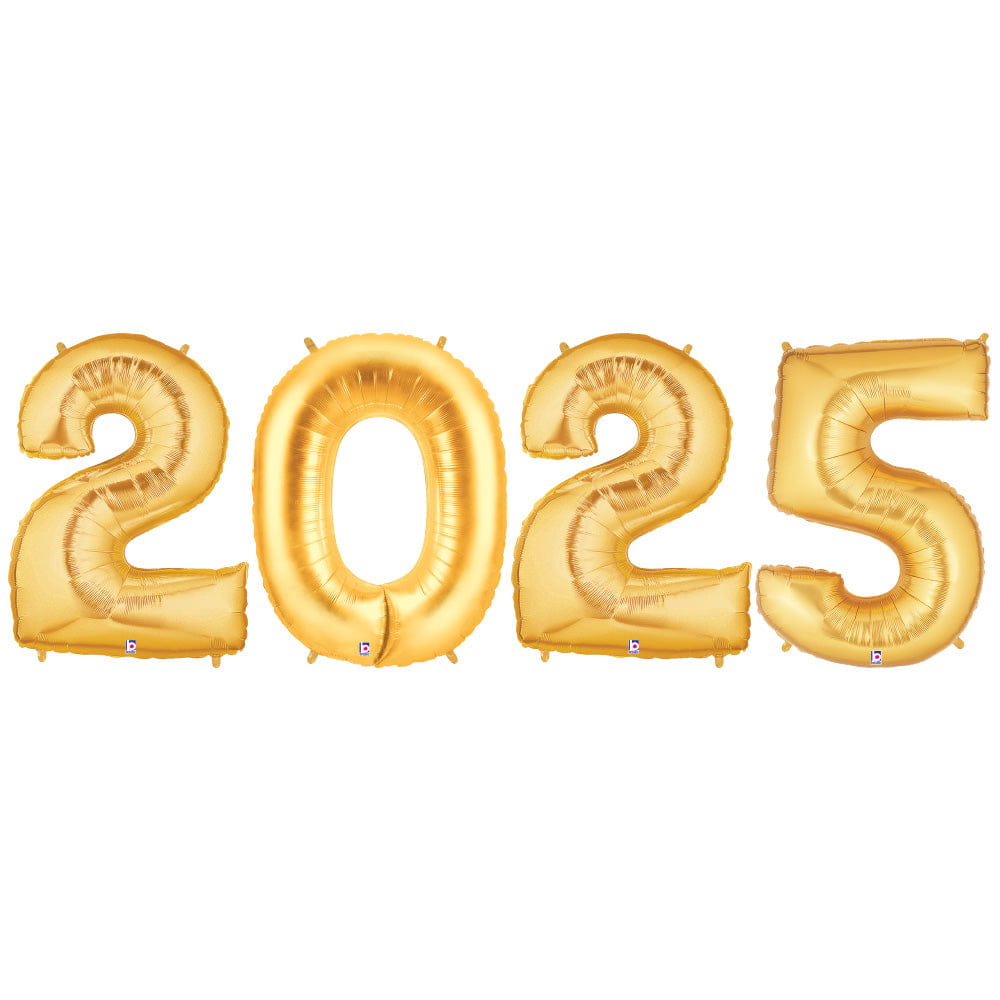 2025 - Megaloon Numbers Kit Gold 40″ Balloons – instaballoons Wholesale