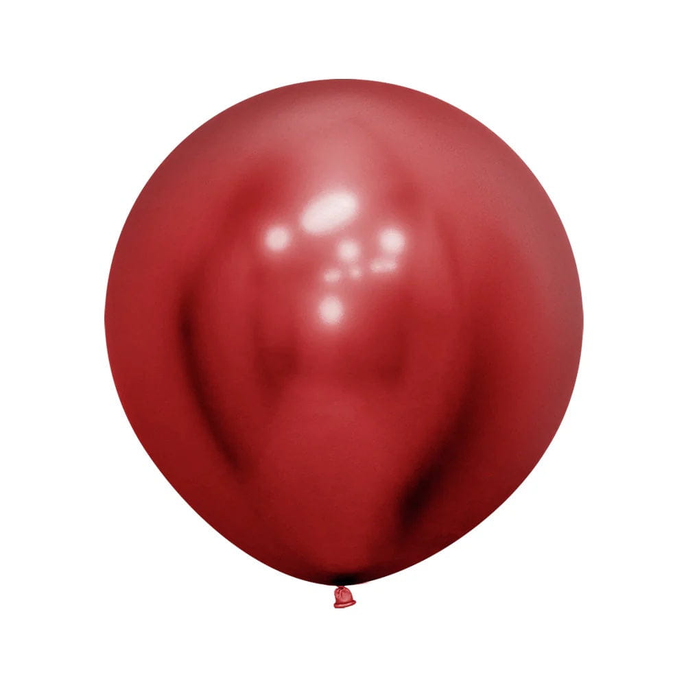 Reflex Crystal Red 24″ Latex Balloons (10 count) – instaballoons Wholesale