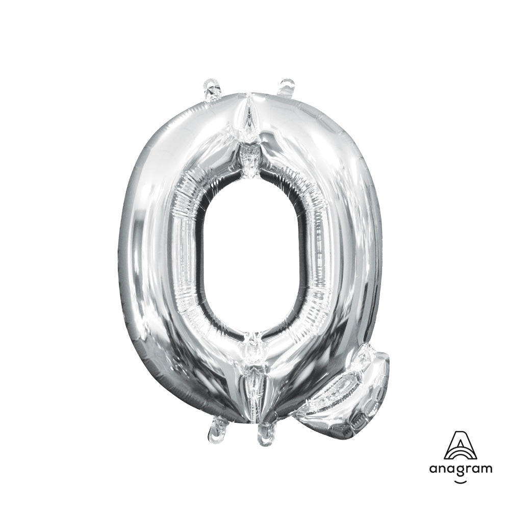 Silver Letter Q 16" Balloon – instaballoons Wholesale