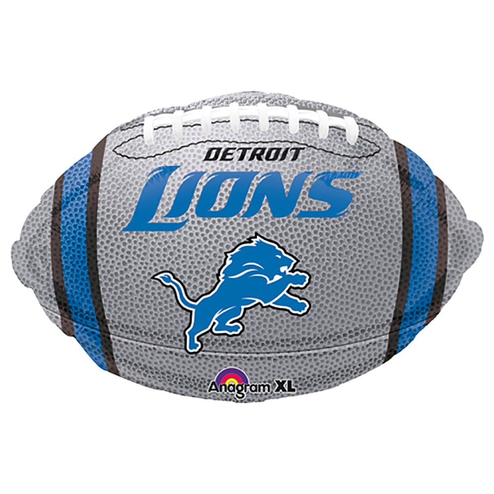Nfl Detroit Lions Football Team Colors 17″ Balloon – instaballoons ...