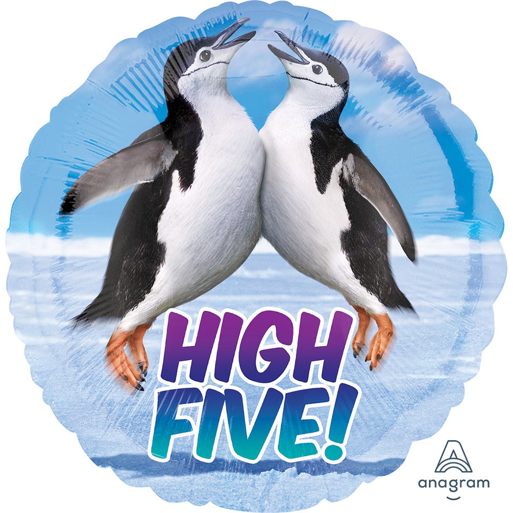 Avanti Penguins High Five 18″ Balloon – instaballoons Wholesale
