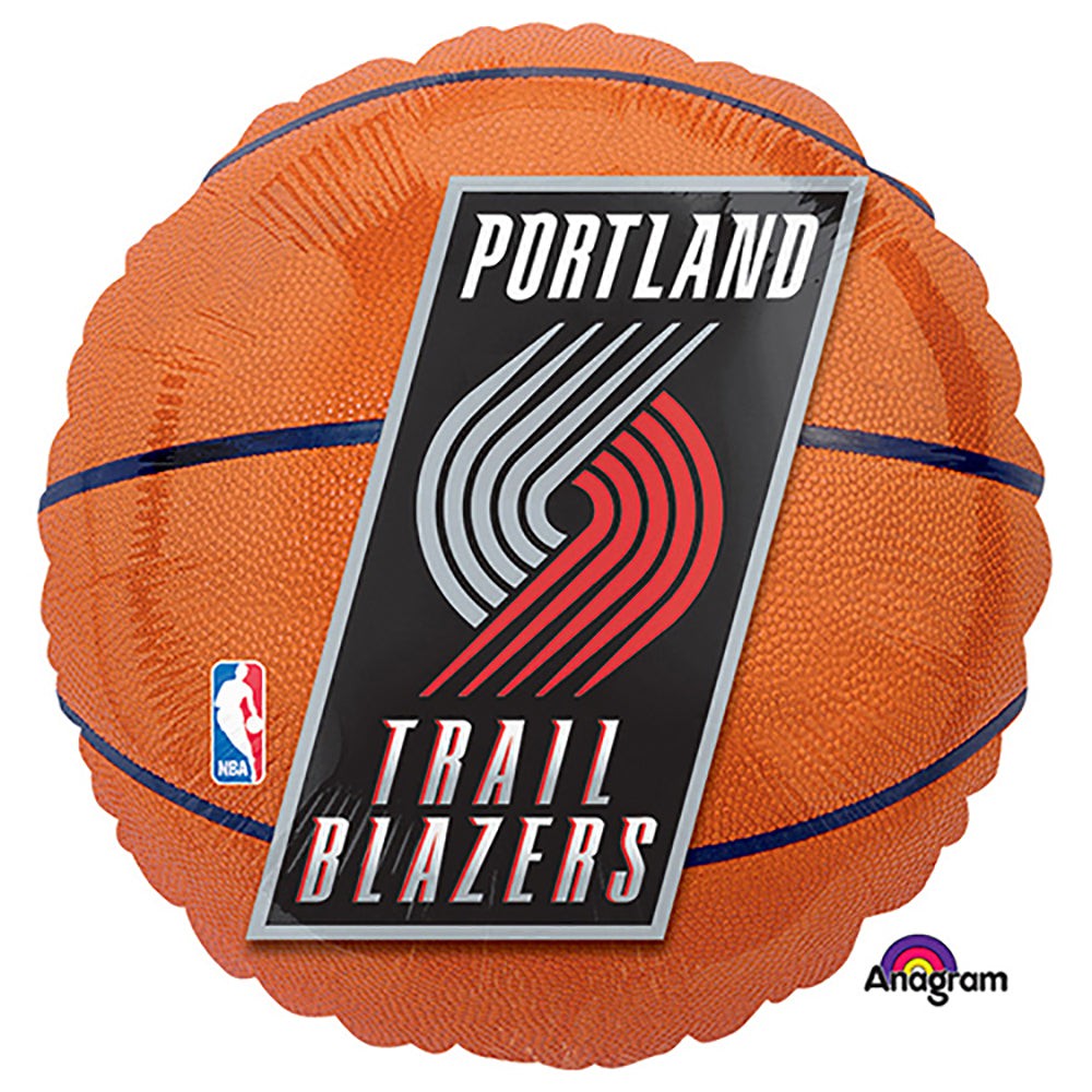 NBA Portland Trail Blazers Basketball 18″ Balloon – instaballoons Wholesale