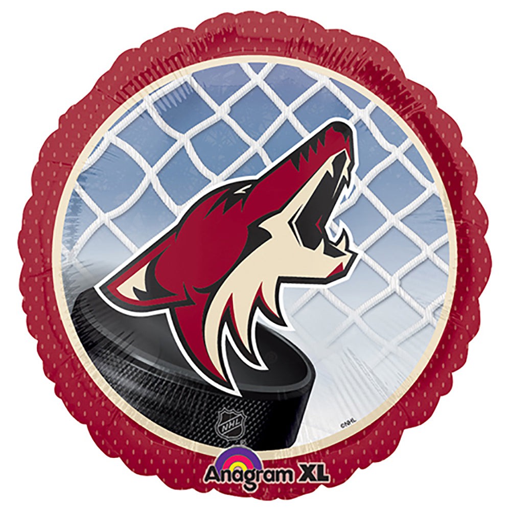NHL Phoenix Coyotes Hockey Team 18″ Balloon – instaballoons Wholesale
