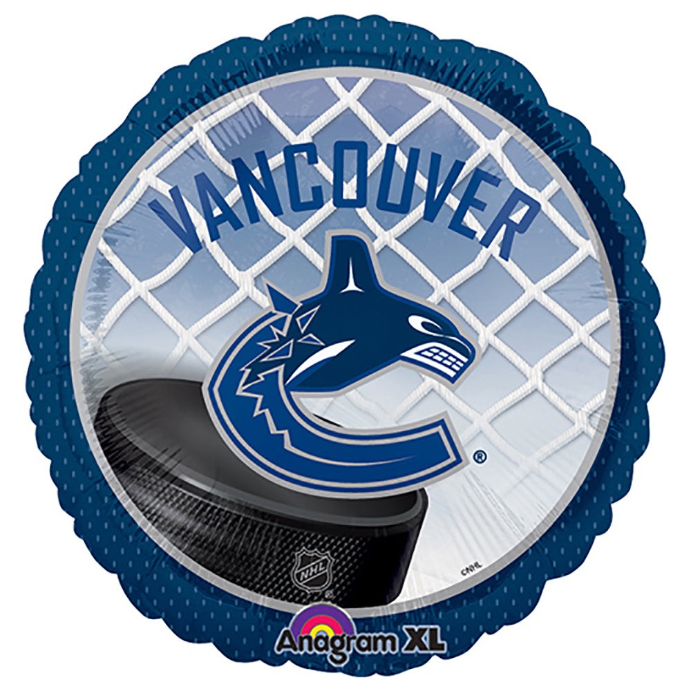 NHL Vancouver Canucks Hockey Team 18″ Balloon – instaballoons Wholesale