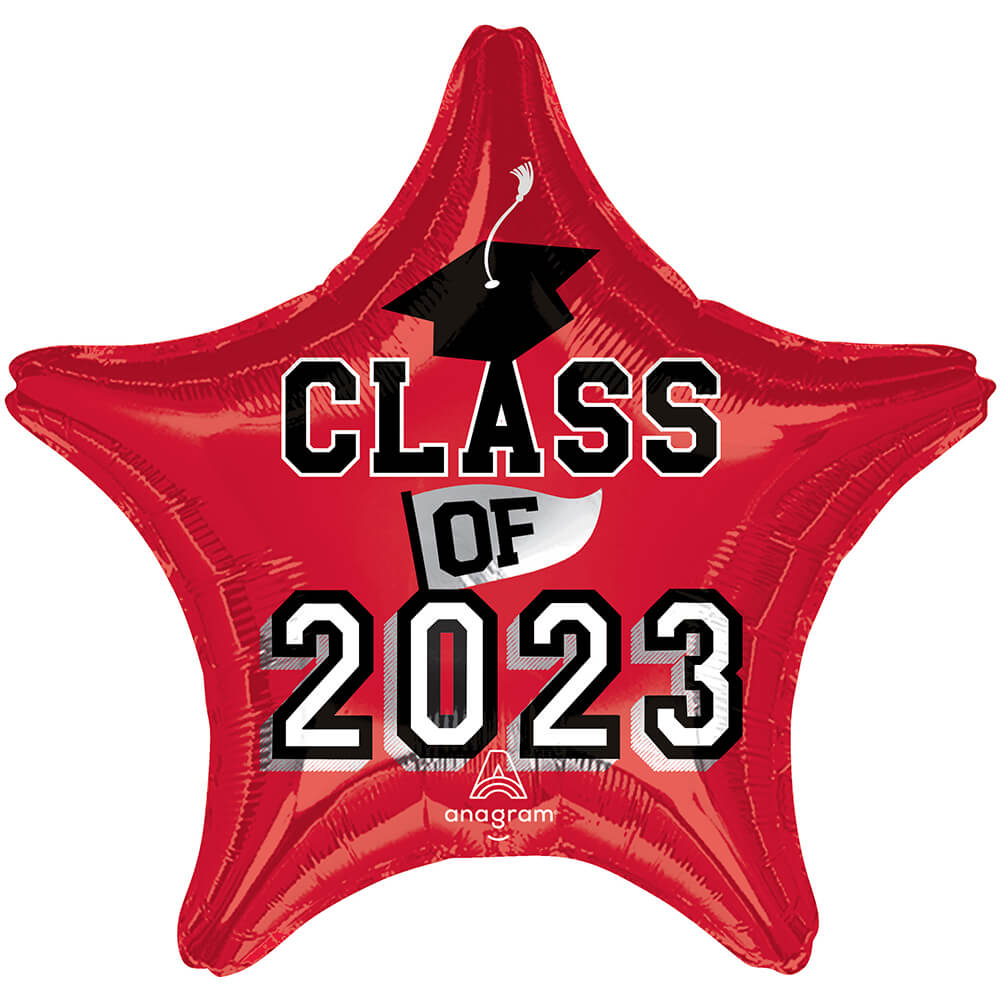 Class Of 2023 - Red 19″ Balloon – instaballoons Wholesale
