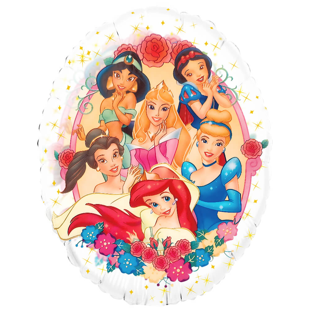 Disney Princess Clear 25″ Balloon – instaballoons Wholesale