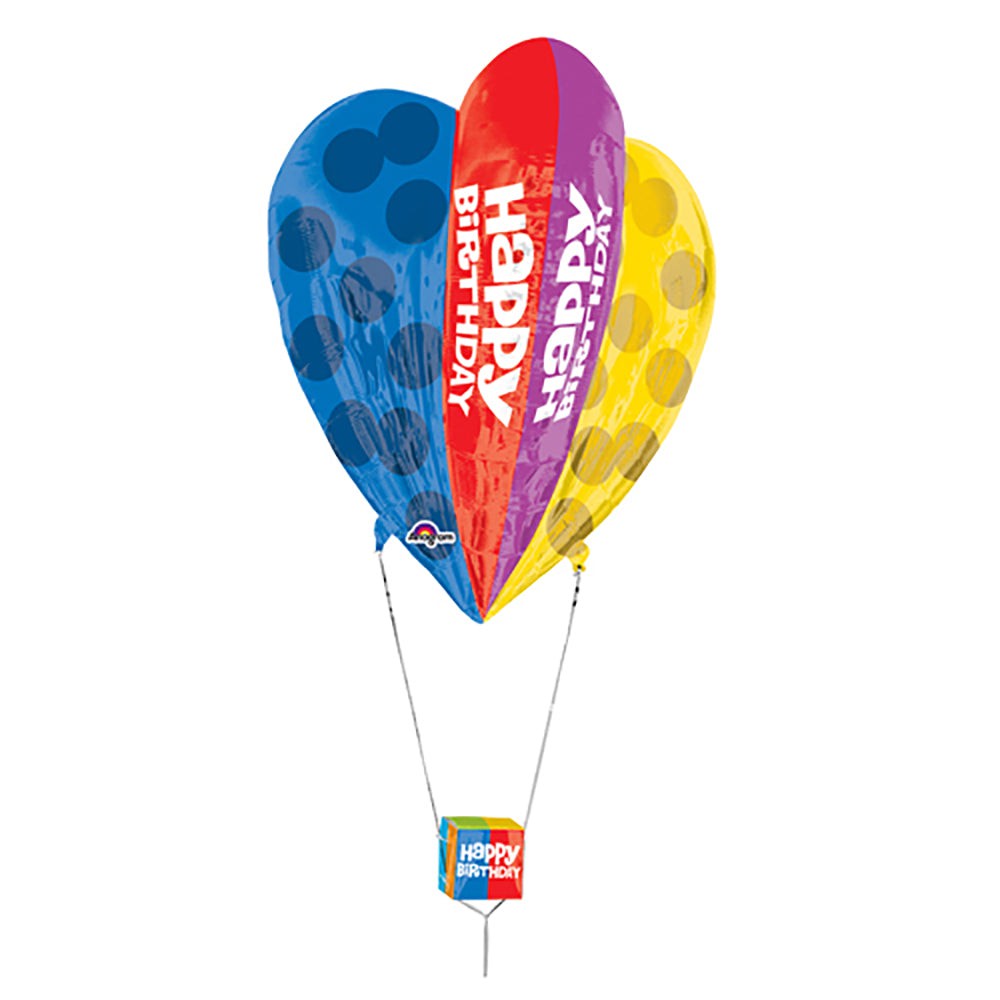 Birthday With Gift Box 30″ Balloon – instaballoons Wholesale