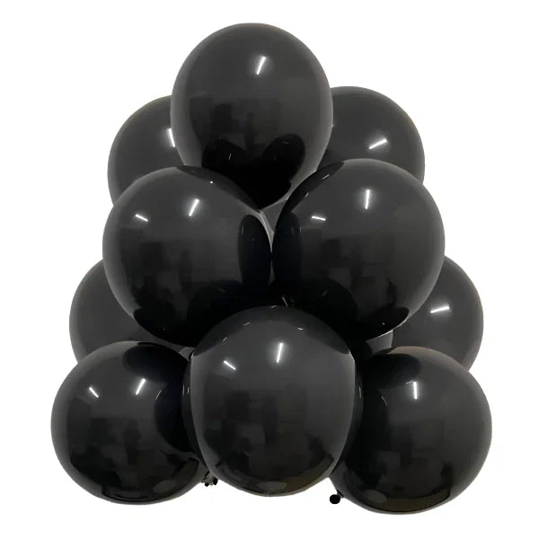 Black 36″ Latex Balloons (2 count) – instaballoons Wholesale