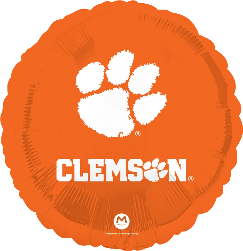 Clemson University 18″ Balloon – instaballoons Wholesale