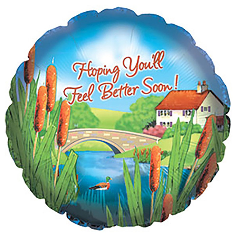 Feel Better Cattails 17″ Balloon – instaballoons Wholesale