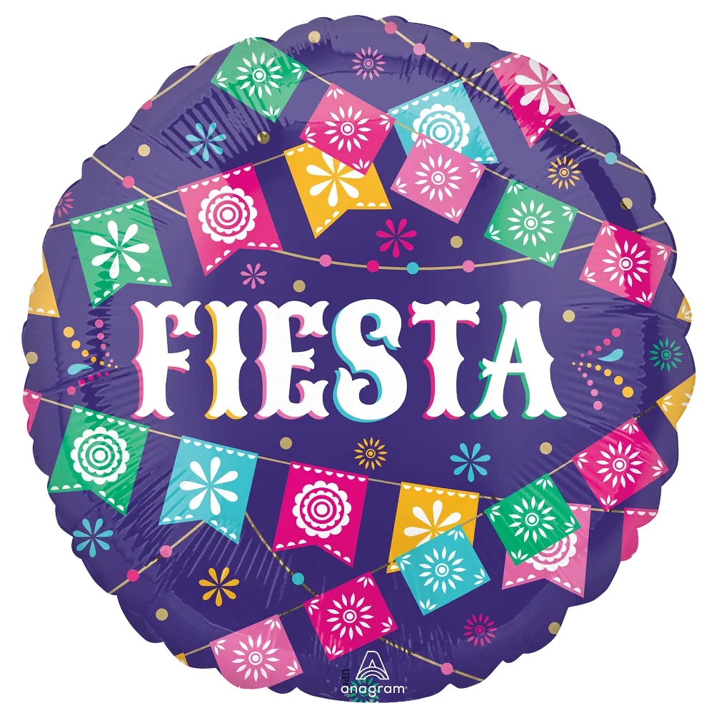 Fiesta Time 18″ Balloon – instaballoons Wholesale