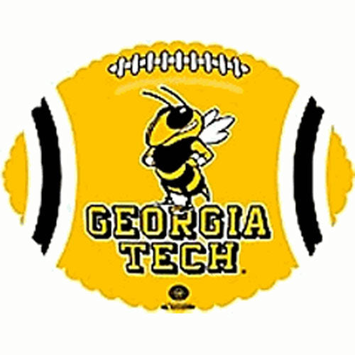Georgia Tech Yellow Jackets Football 21″ Balloon – instaballoons Wholesale