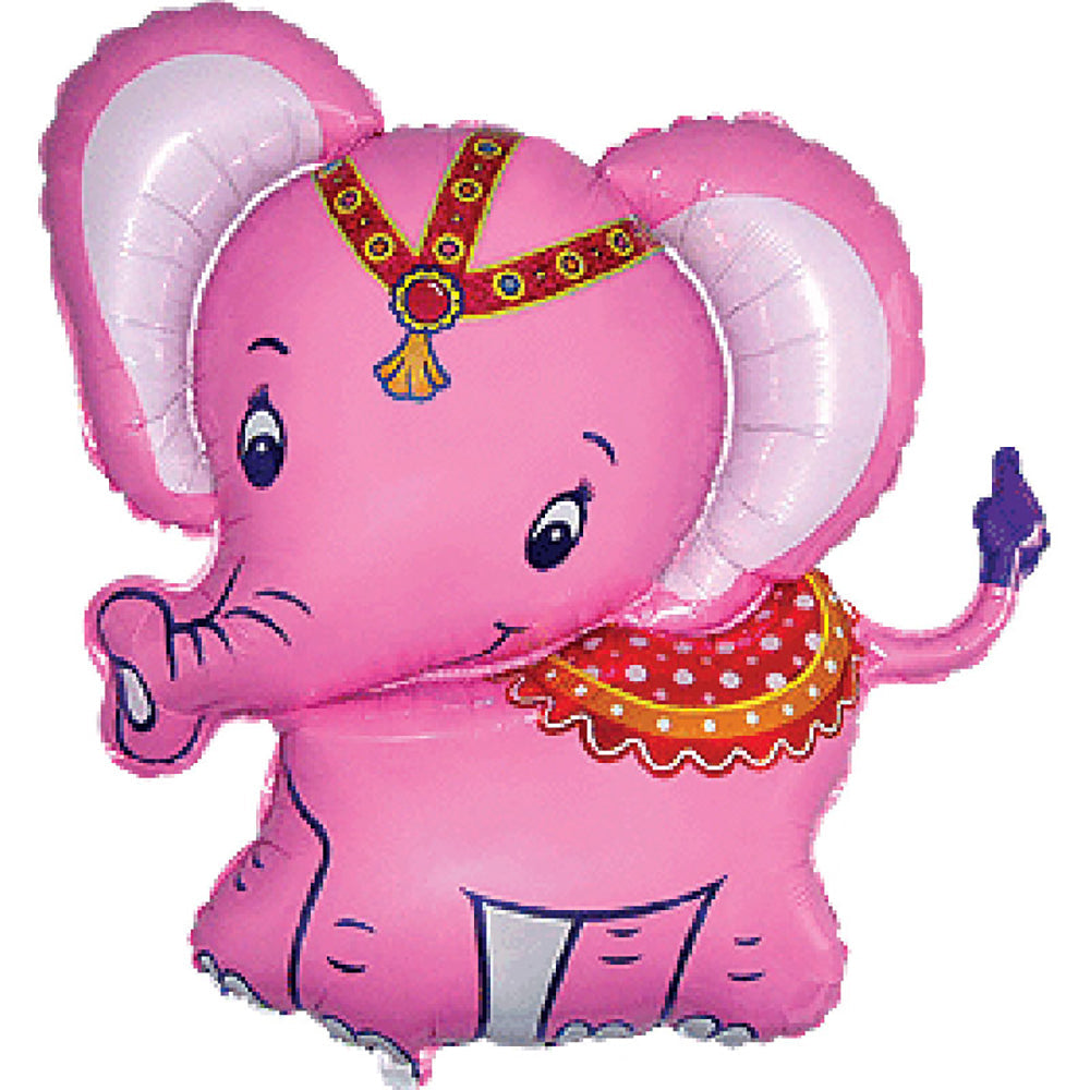Baby Elephant - Pink 34″ Balloon – instaballoons Wholesale