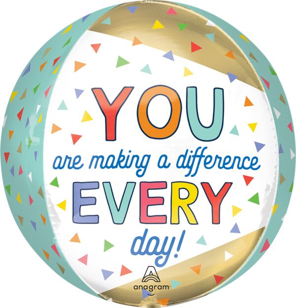 Making a Difference Orbz 16″ Balloon – instaballoons Wholesale