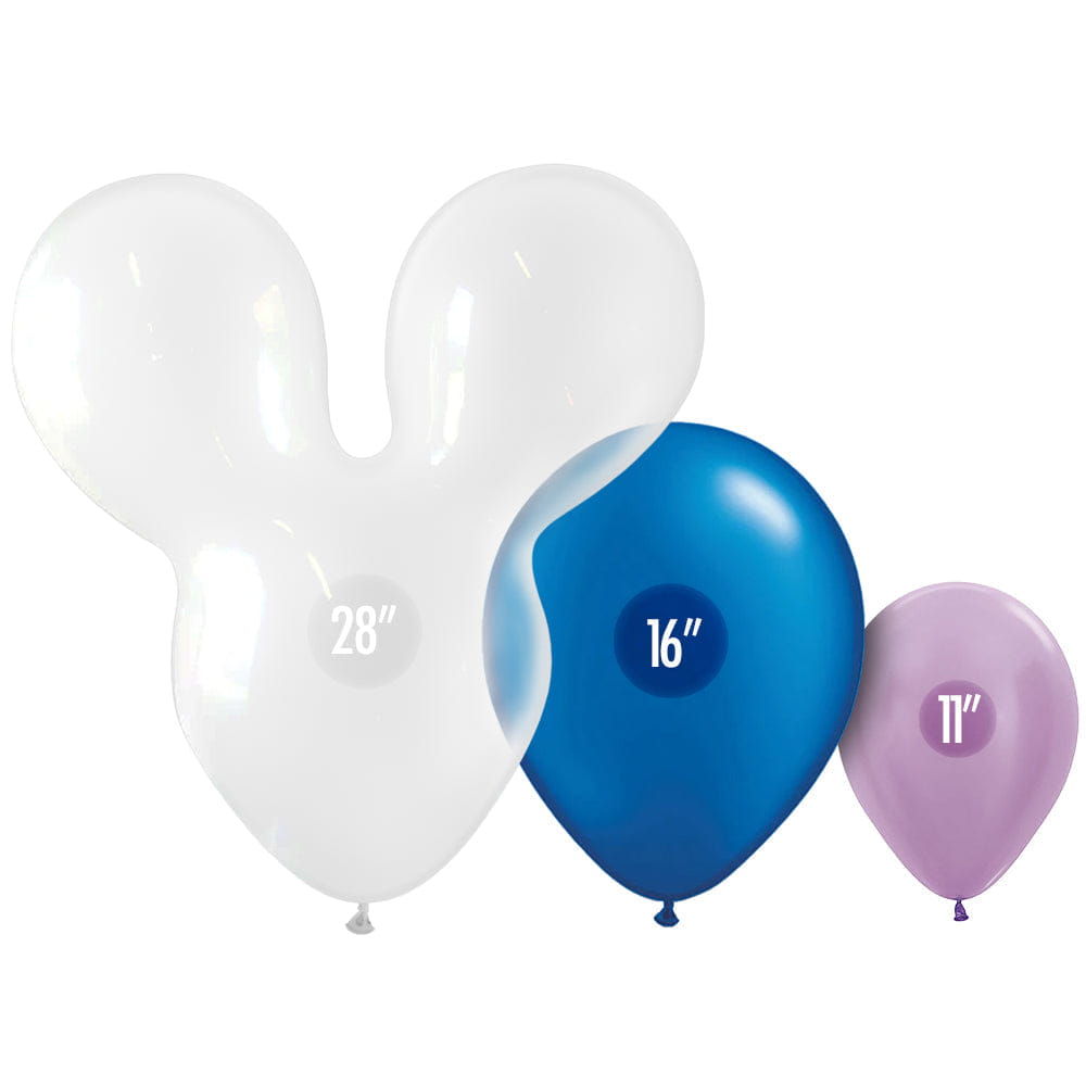 Mousehead - Crystal Clear 28″ Latex Balloon – instaballoons Wholesale