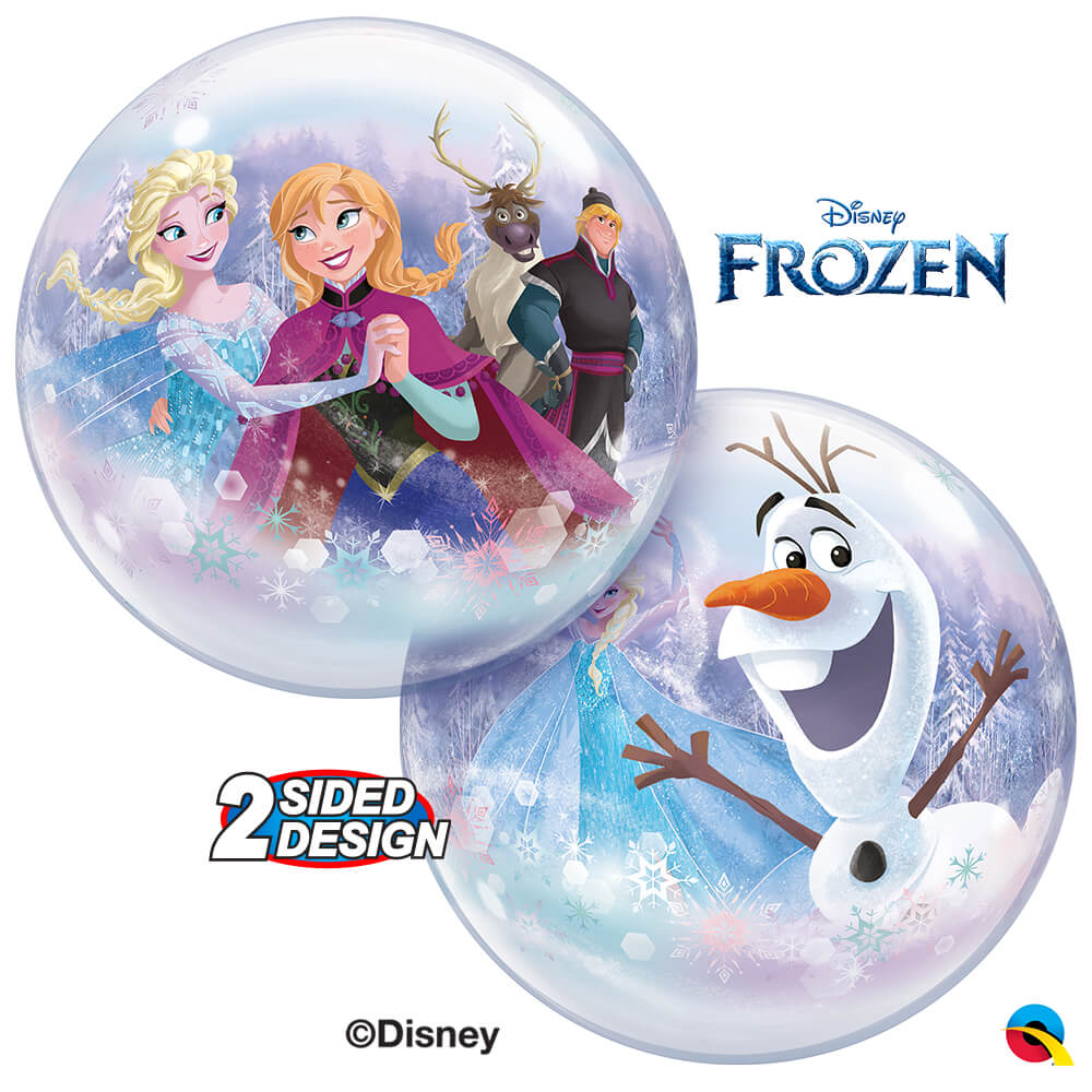 Disney Frozen Characters 22″ Bubble Balloon – instaballoons Wholesale