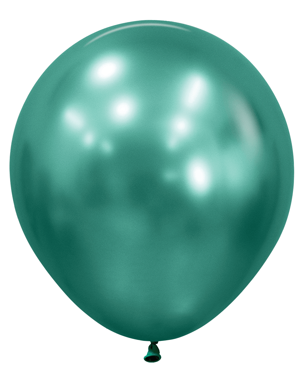 Reflex Aurora Green 18″ Latex Balloons (15 count) – instaballoons Wholesale