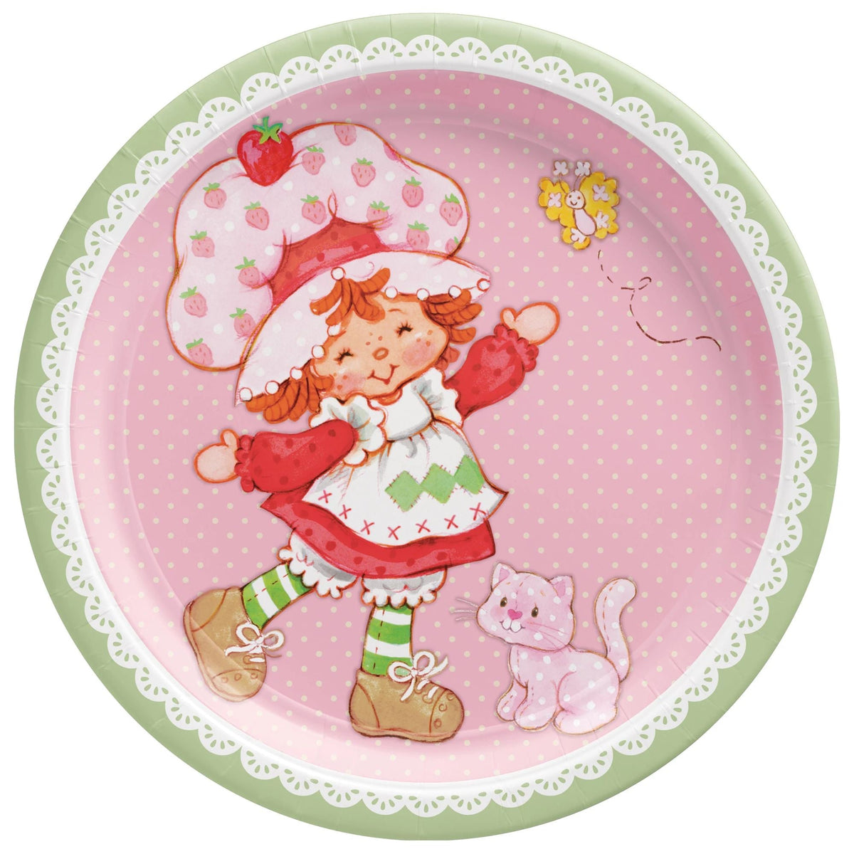 Strawberry Shortcake Paper Plates 9″ (8 count) – instaballoons Wholesale