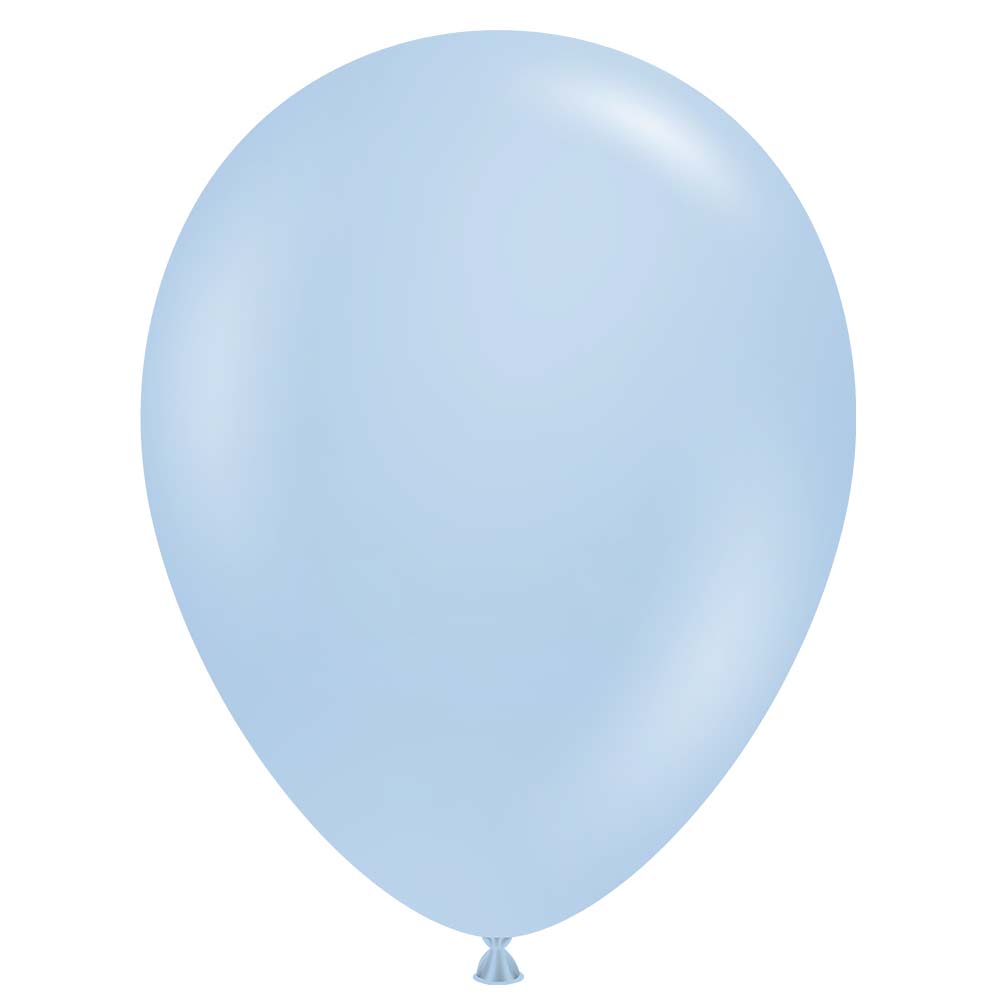 Monet Pastel Blue 11″ Latex Balloons (10 count) – instaballoons Wholesale
