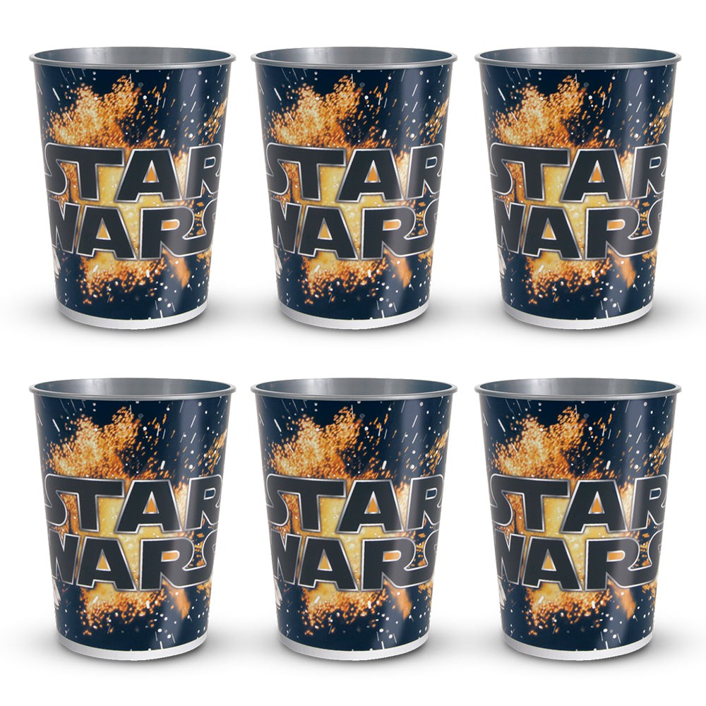 Star Wars Classic Plastic Stadium Cups (6 count) – instaballoons Wholesale