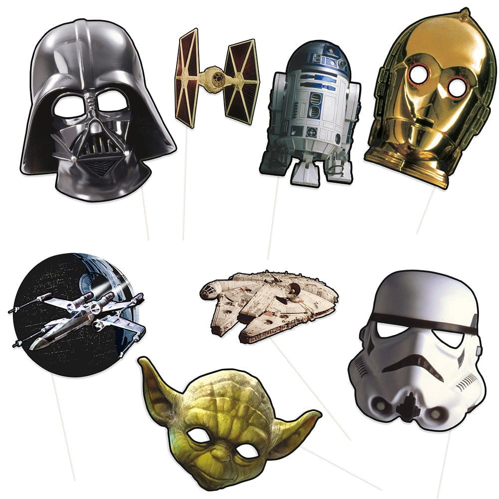 Star Wars Photo Booth Props (8 count) – instaballoons Wholesale