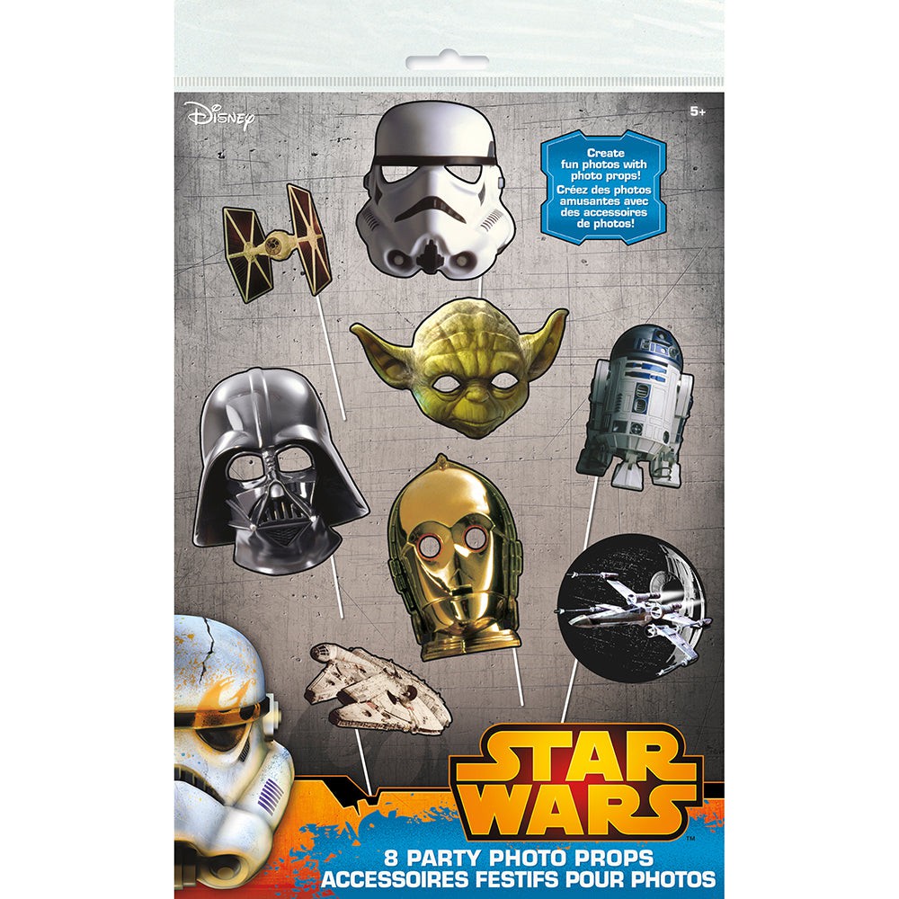 Star Wars Photo Booth Props (8 count) – instaballoons Wholesale