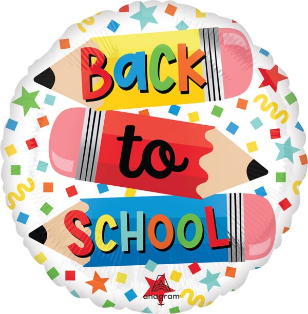 Write On Back to School 17″ Balloon – instaballoons Wholesale
