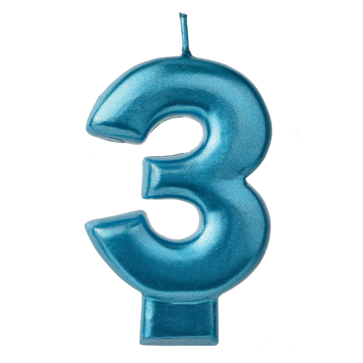 #3 Blue Candle – instaballoons Wholesale