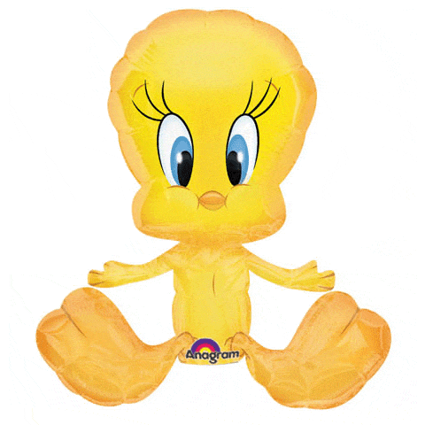 14" Tweety Bird Balloon (requires heat-sealing) – instaballoons Wholesale