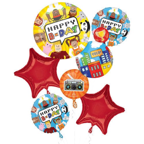 Party Town Balloon Bouquet – instaballoons Wholesale