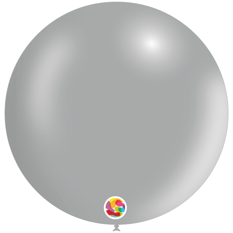 Gray 23″ Latex Balloons (5 count) – instaballoons Wholesale