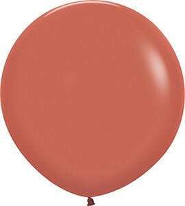 Deluxe Terracotta 24″ Latex Balloons (10 count) – instaballoons Wholesale