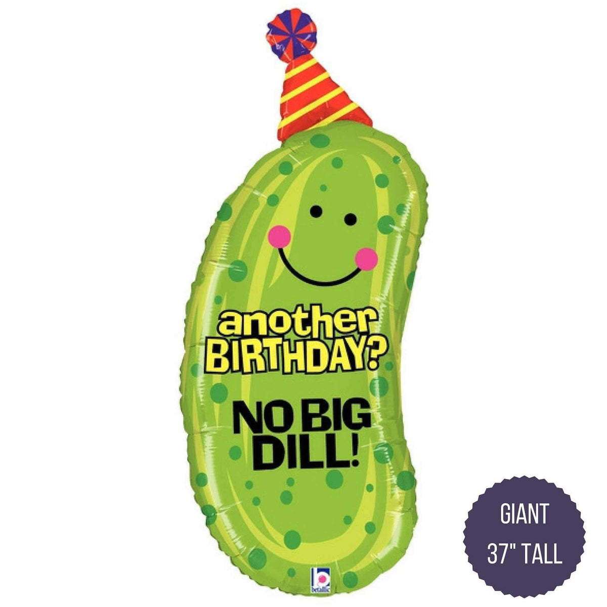 Another Birthday? No Big Dill! Giant 37" Tall Pickle Balloon ...