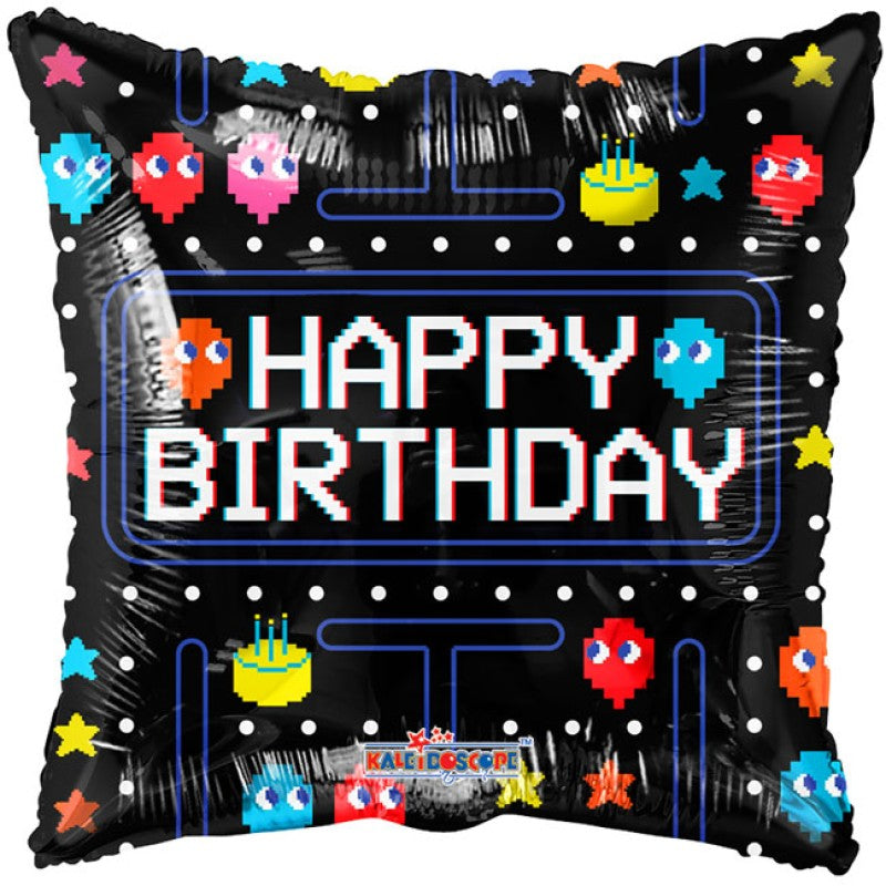 Birthday Arcade 18″ Balloon – instaballoons Wholesale